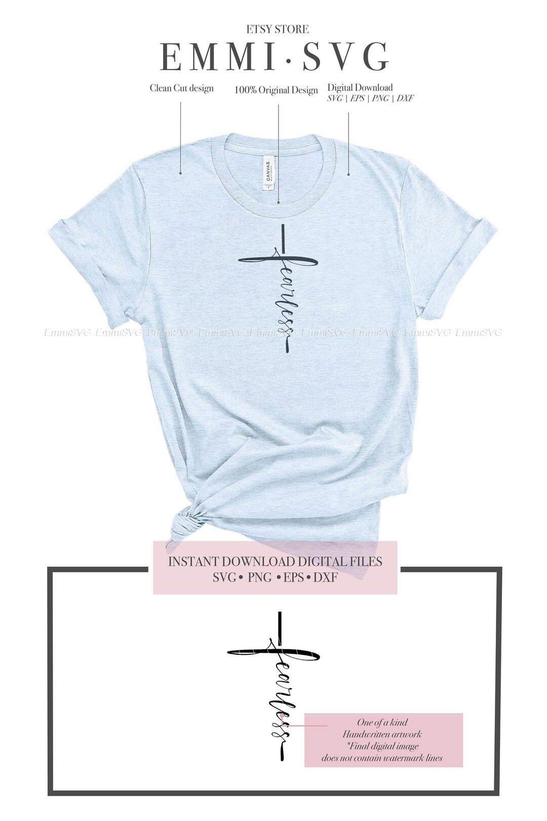 Cross Christ Svg Designs, Fearless Cross Svg Files for Cricut ...