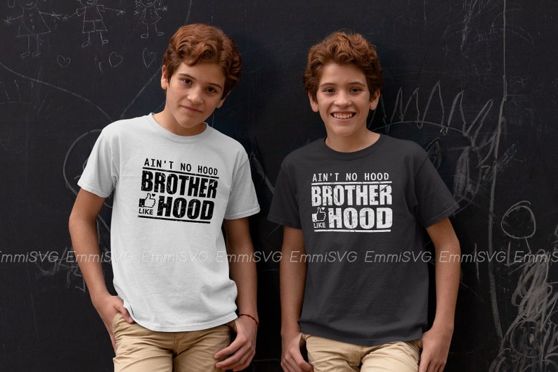 Brotherhood Svg Shirt Design, Aint No Hood Like Brotherhood Svg ...