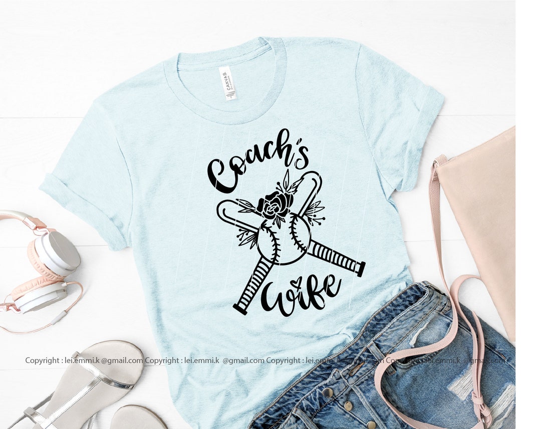 Baseball Coach Wife Svg, Instant Download Svg,eps,dxf,png, Free ...