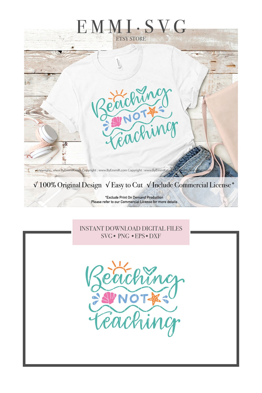 Beaching Not Teaching Svg, Teacher Summer Svg, Teacher Vacation Svg ...