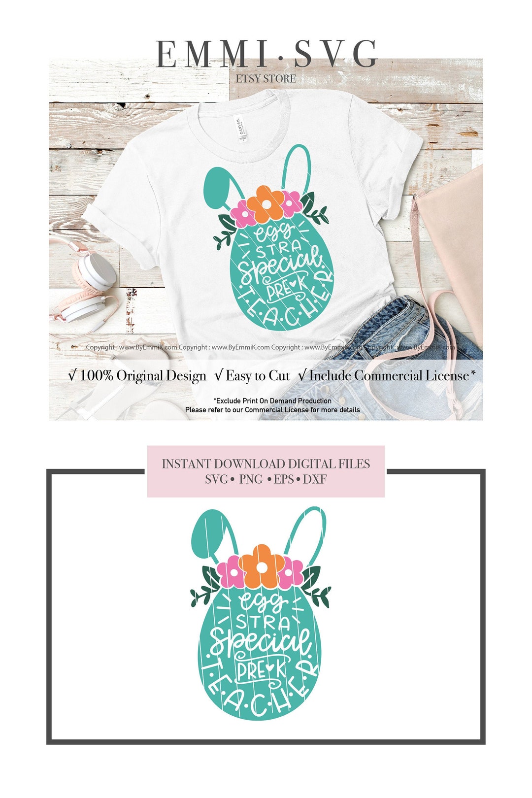 Easter Teacher Svg, Easter Pre K Teacher Svg, Teacher Easter Shirt Svg ...