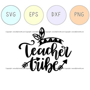 Teacher Tribe Svg, Teacher Crew Svg, Teacher Squad Svg, Teacher ...