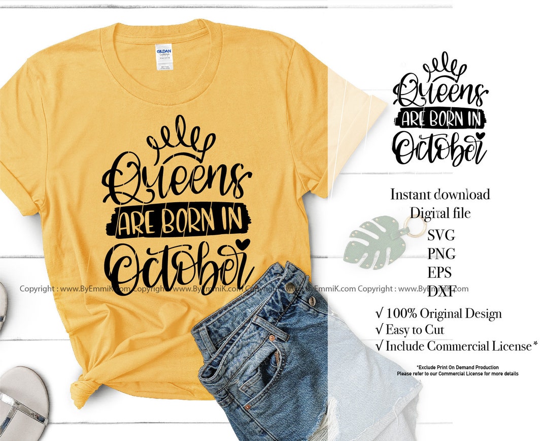 October Birthday Svg, Libra Svg, Scorpio Svg, Instant Download Files ...