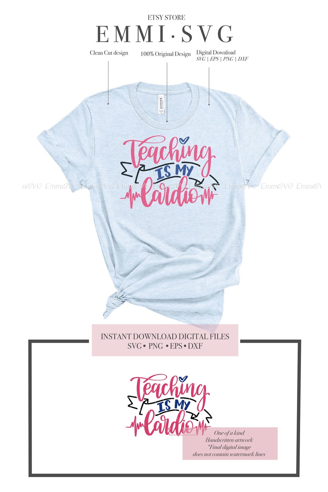 Teaching is My Cardio Svg, Teacher Svg, Love Teaching, Pre K Teacher ...