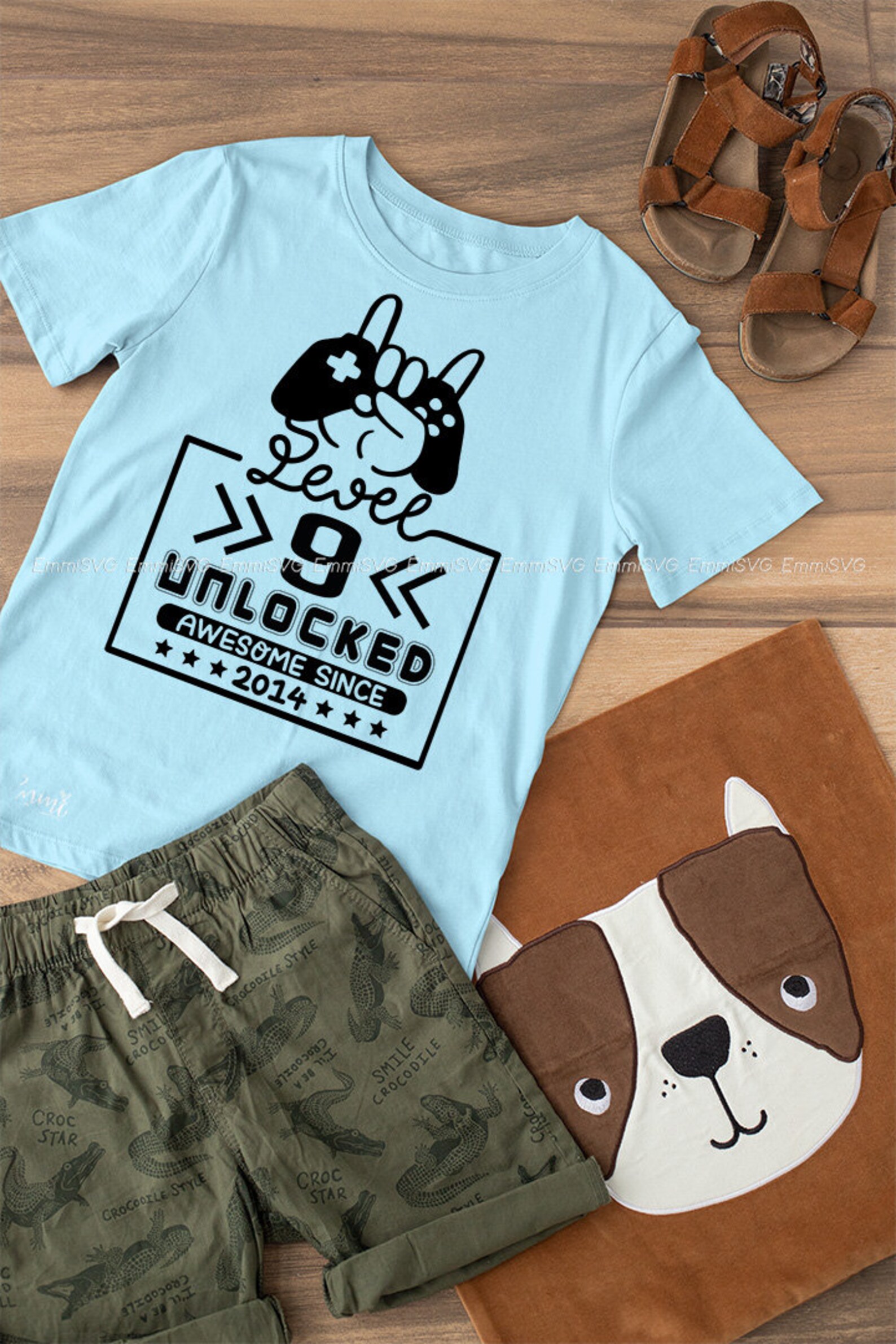 9th Birthday Svg Level 9 Unlocked Awesome Since 2011 Tenth - Etsy