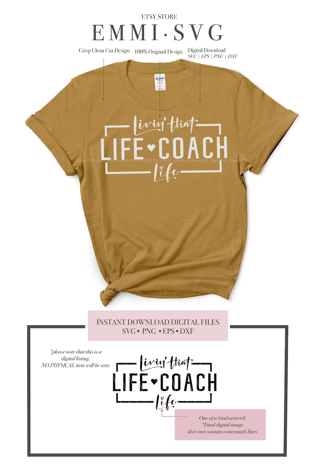 Life Coach Svg Shirt Design, Livin That Life Coach Life Svg Files for ...