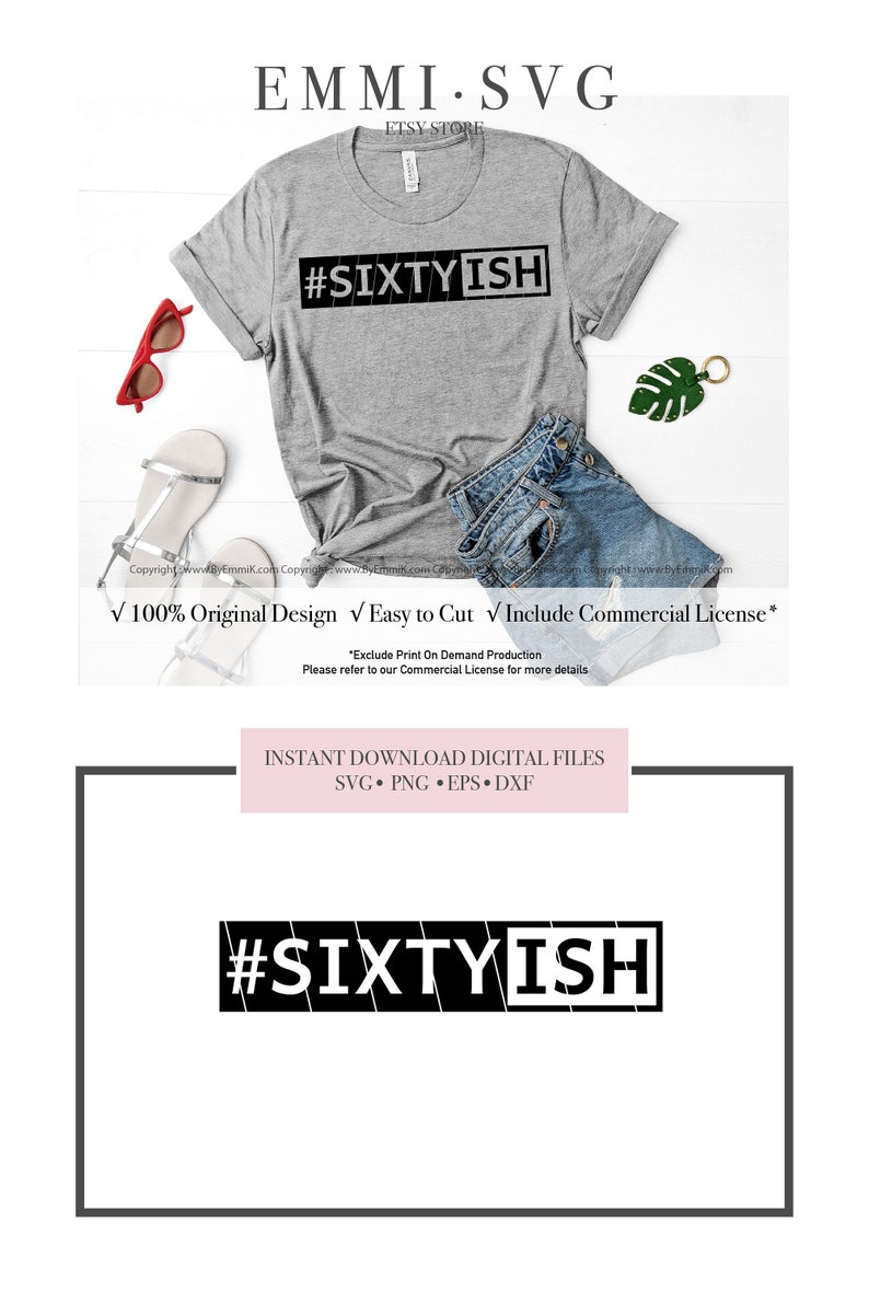 60th Birthday Svg, Sixty Birthday Svg, 60ish Svg, Birthday Saying Svg ...