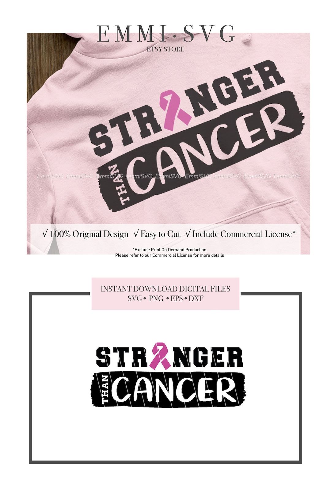 Cancer Sayings Svg Stronger Than Cancer Svg Cancer Awareness Ribbon Svg ...