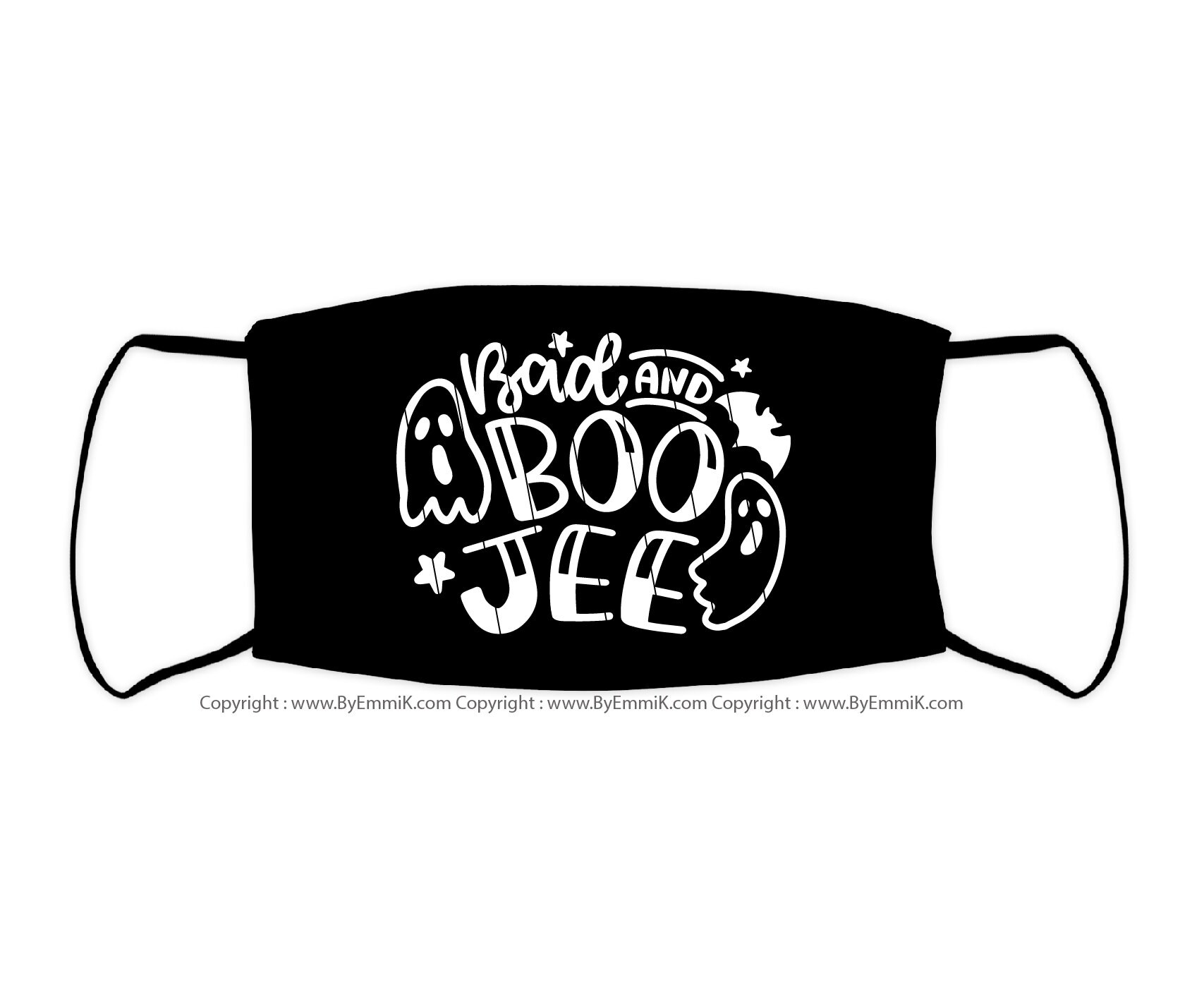 Bad and boojee svg boo jee svg funny halloween svg cute | Etsy