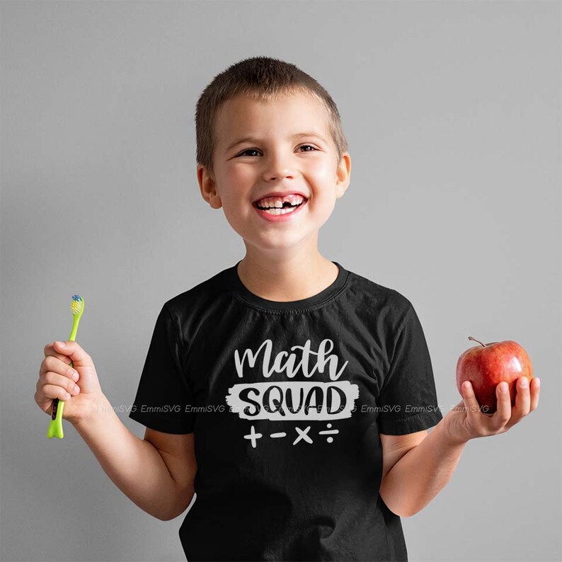 Math Teacher Svg Math Squad Svg Elementary Teacher Instant - Etsy