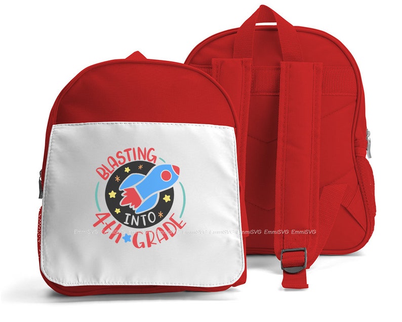 Blasting Into 4th Grade Svg First Day of School Svg 4th - Etsy