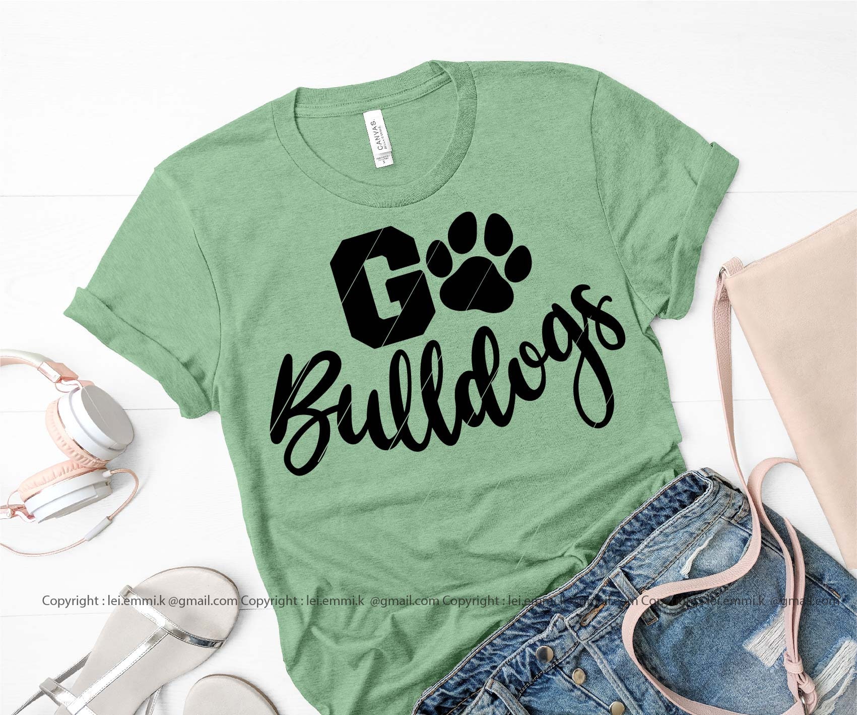 Go Bulldogs Svg for Cricut, Football Bulldog Svg, Football Shirt, Cheer ...