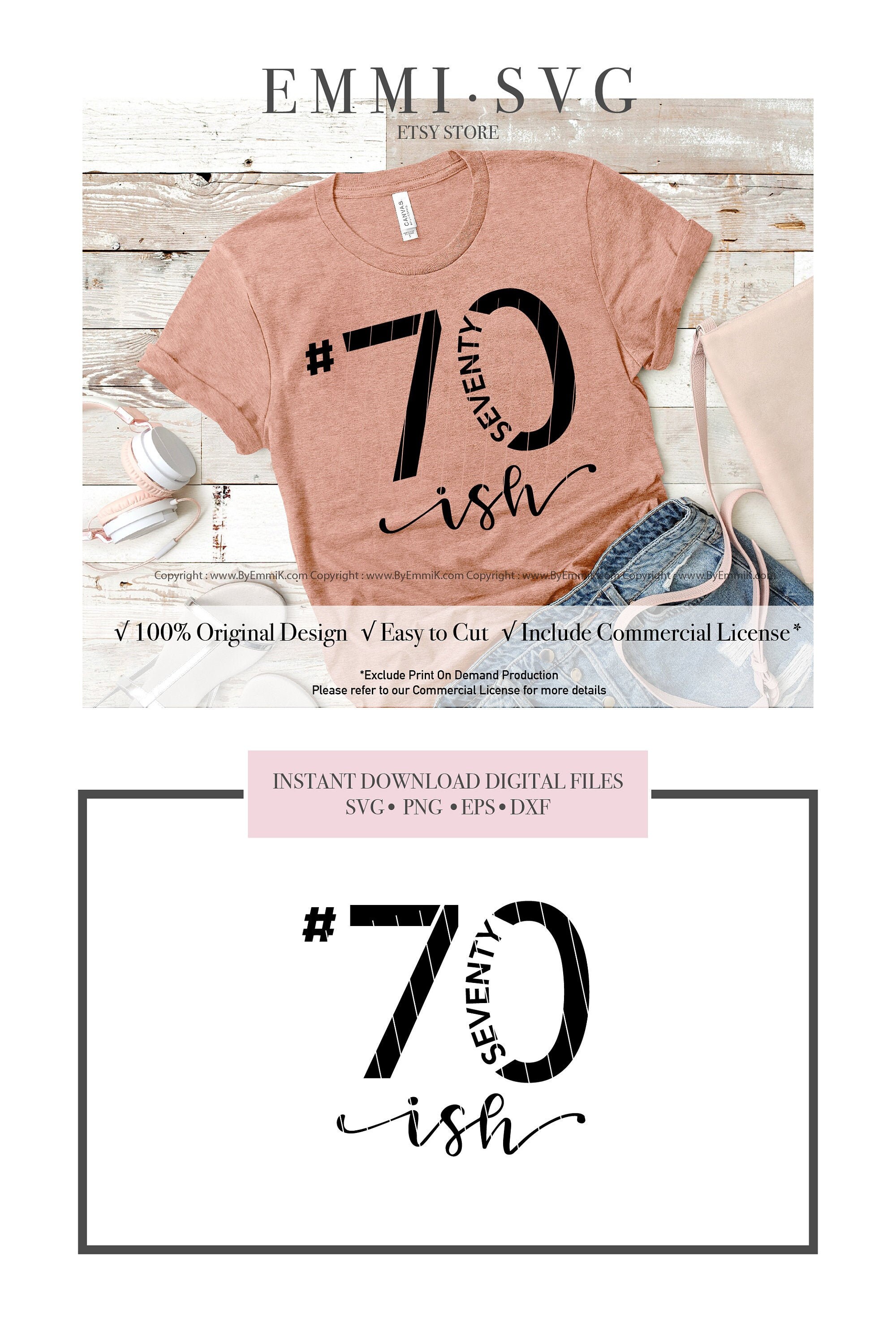 70th Birthday Svg, 70ish Svg, 71, 72, 73, 74, 75, 76,77, 78,79 Birthday ...