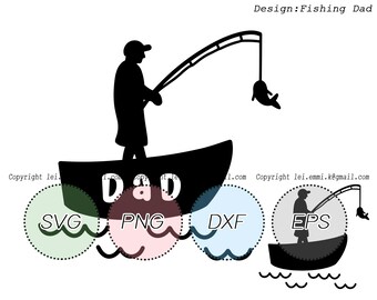 The Rodfather Svg Fishing Fathers Day Svg Svg Eps Dxf - Etsy