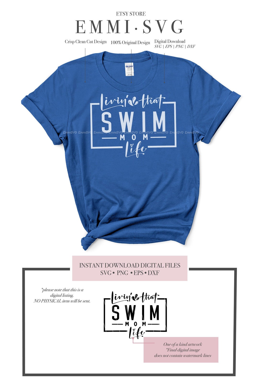 Swim Mom Svg Shirt Design, Livin That Swim Mom Life Svg Files for ...