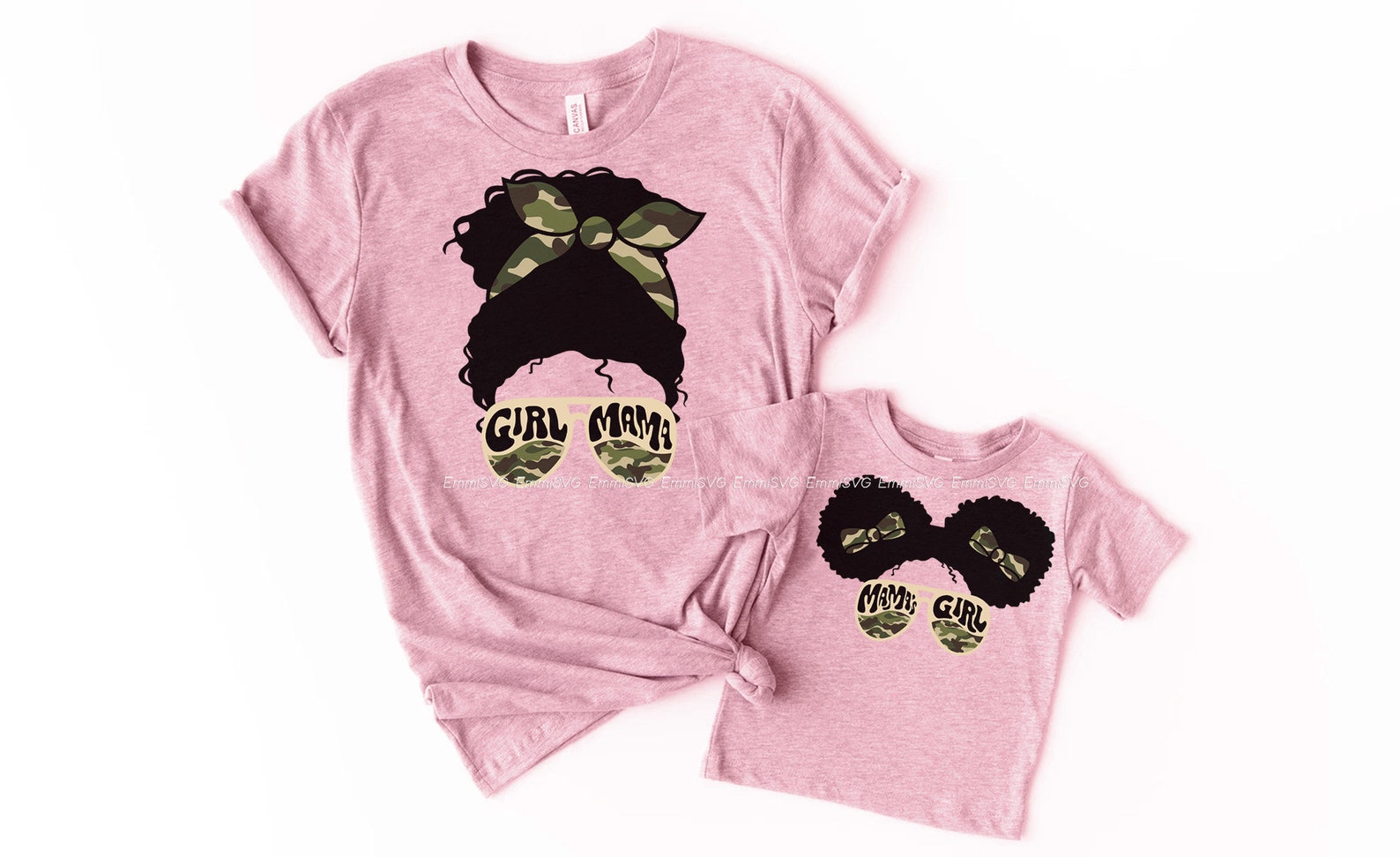 Black Girl Mama Svg, Black Mama's Girl Svg, Afro Mom Svg, Black Messy ...