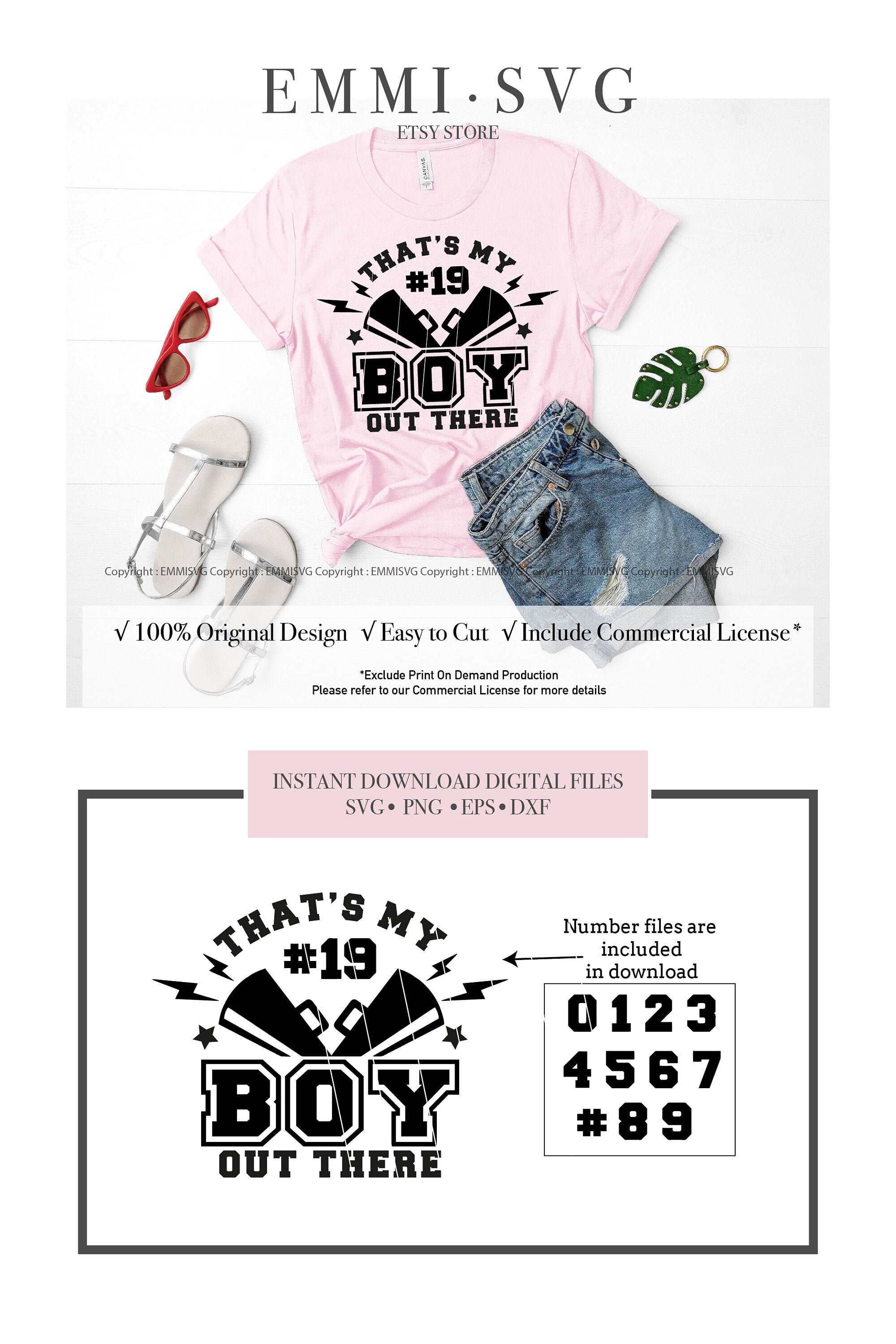 Cheer Mom Svg That's My Boy Svg Boy Cheerleader Svg | Etsy