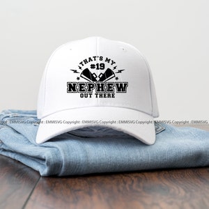 Cheerleader Aunt SVG PNG, That's My Nephew Out There Svg, Cheer Saying ...