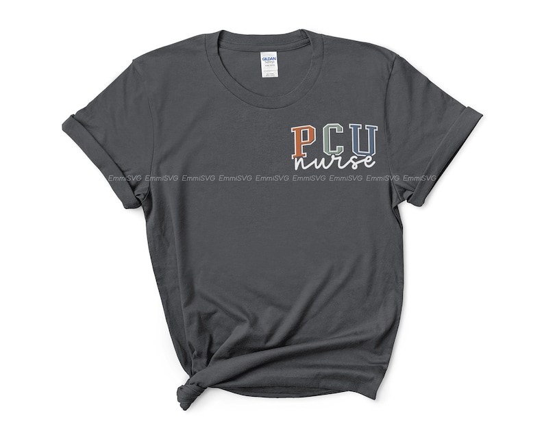 PCU Nurse Svg Shirt Design, Progressive Care Unit Nurse Svg Files for ...