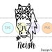 Cute Bandana Farm Horse Svg Files for Cricut and Silhouette Cameo , Use ...