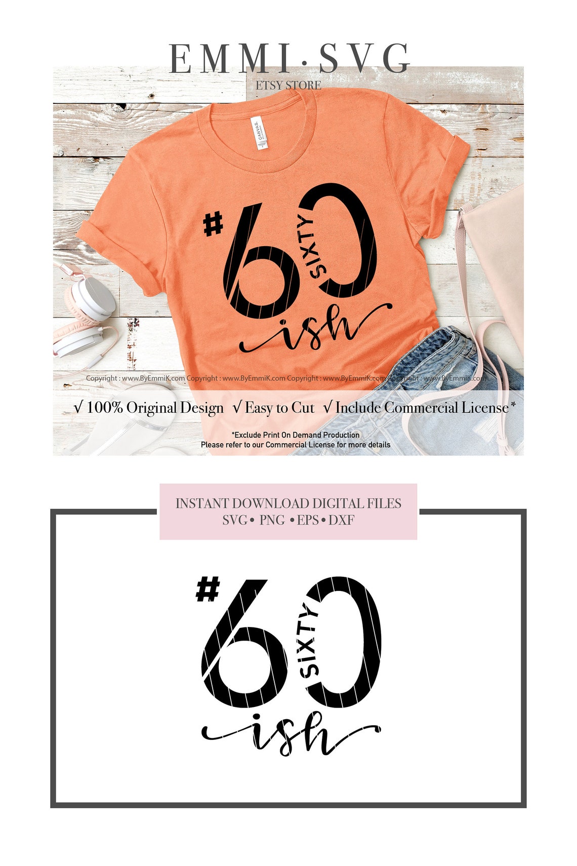60th Birthday Svg 60ish Svg 61th 62th 63th 64th 65th - Etsy
