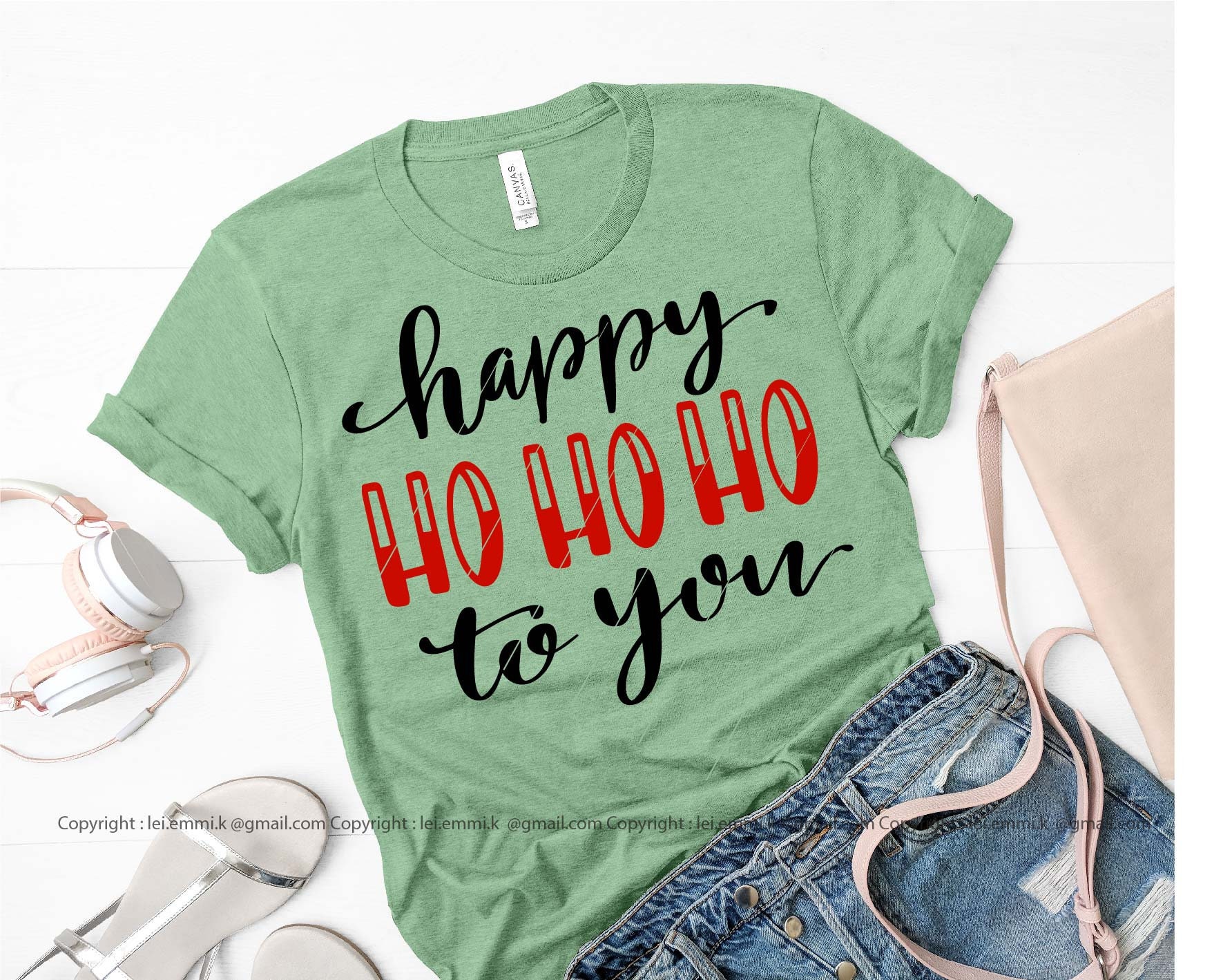 Happy Ho Ho Ho to You Svg for Cricut Christmas Sublimation - Etsy