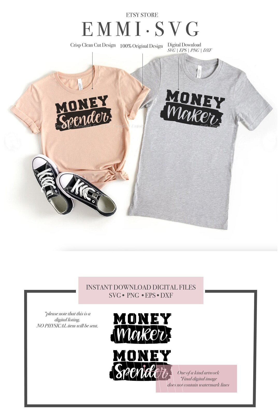 Funny Couple Svg, Couple Shirt, Matching Shirt, Money Maker, Money ...