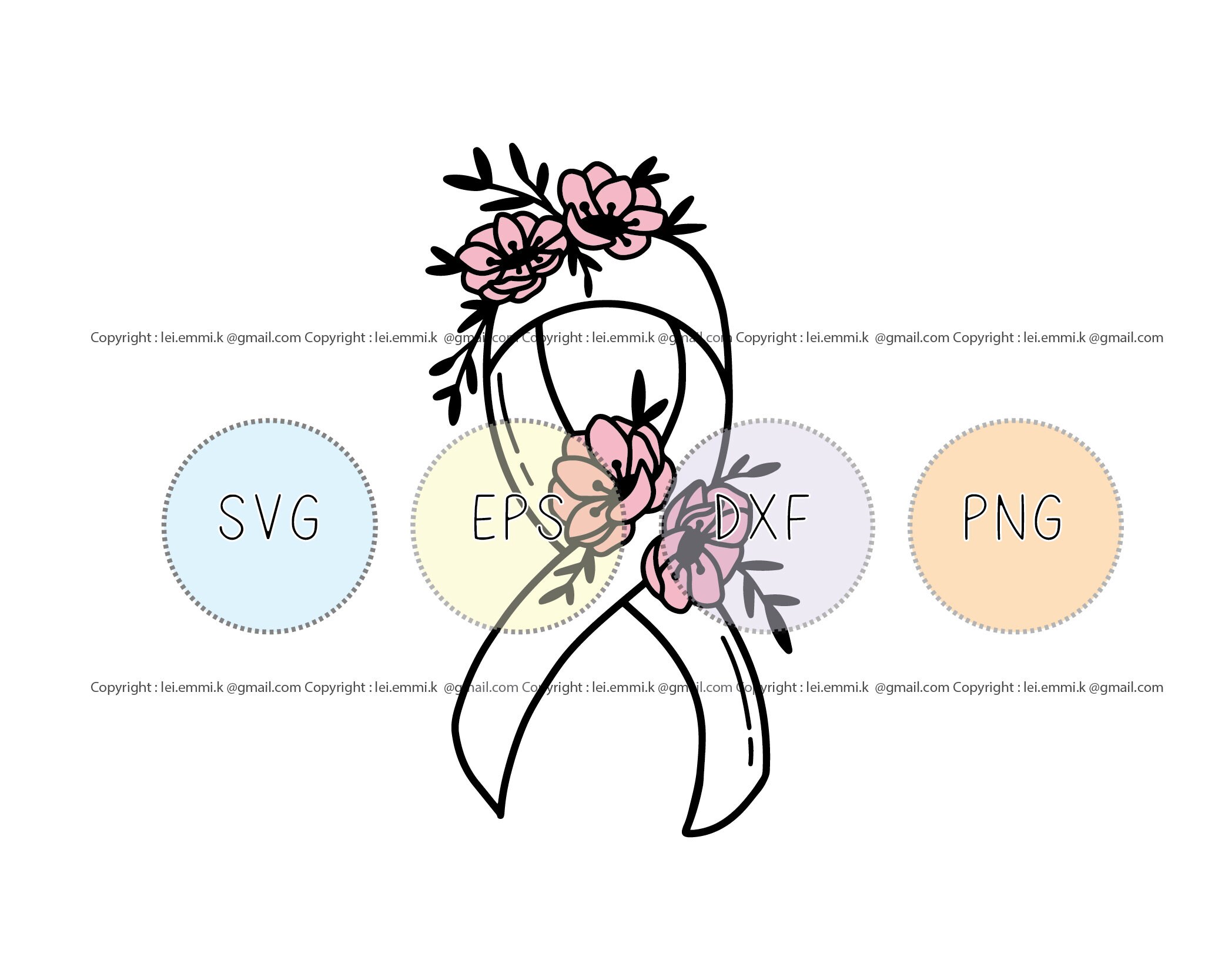 Cancer Ribbon Svg Cancer Awareness Ribbon Svg Cancer Ribbon - Etsy