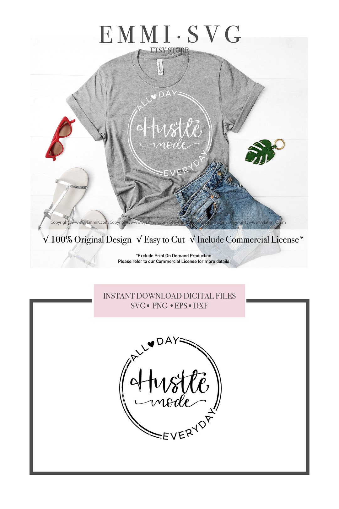 Hustle Mode All Day Everyday Svg, Hustling Svg, Hustle Saying Svg, Stay ...