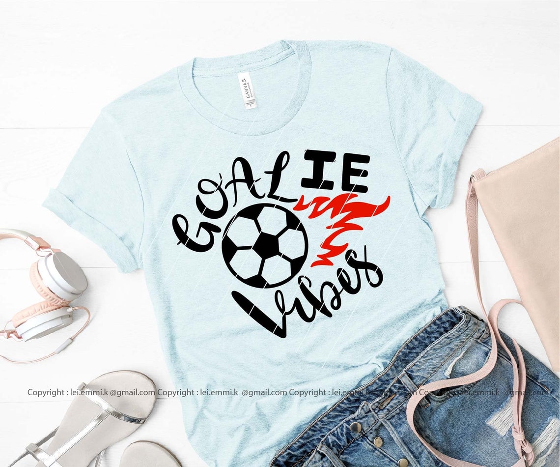 Soccer Goal Vibes Svg Files for Cricut and Silhouette Cameo. | Etsy
