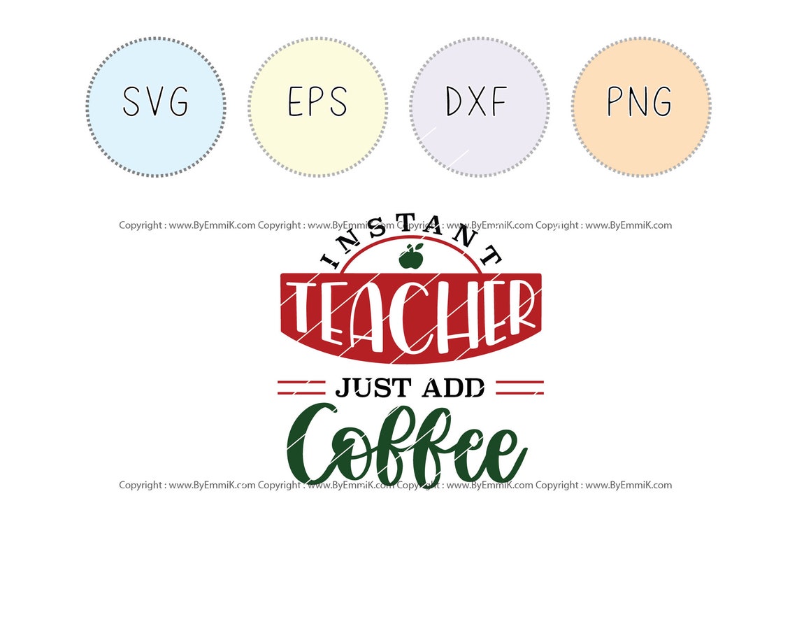Teacher coffee svg teacher saying svg instant download | Etsy