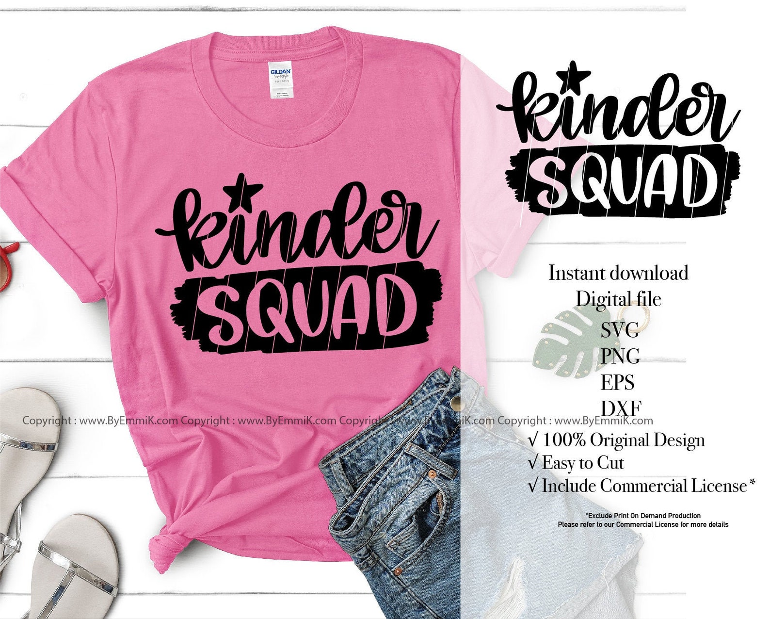 Kinder Squad Svg Kindergarten Teacher Svg Instant Download - Etsy