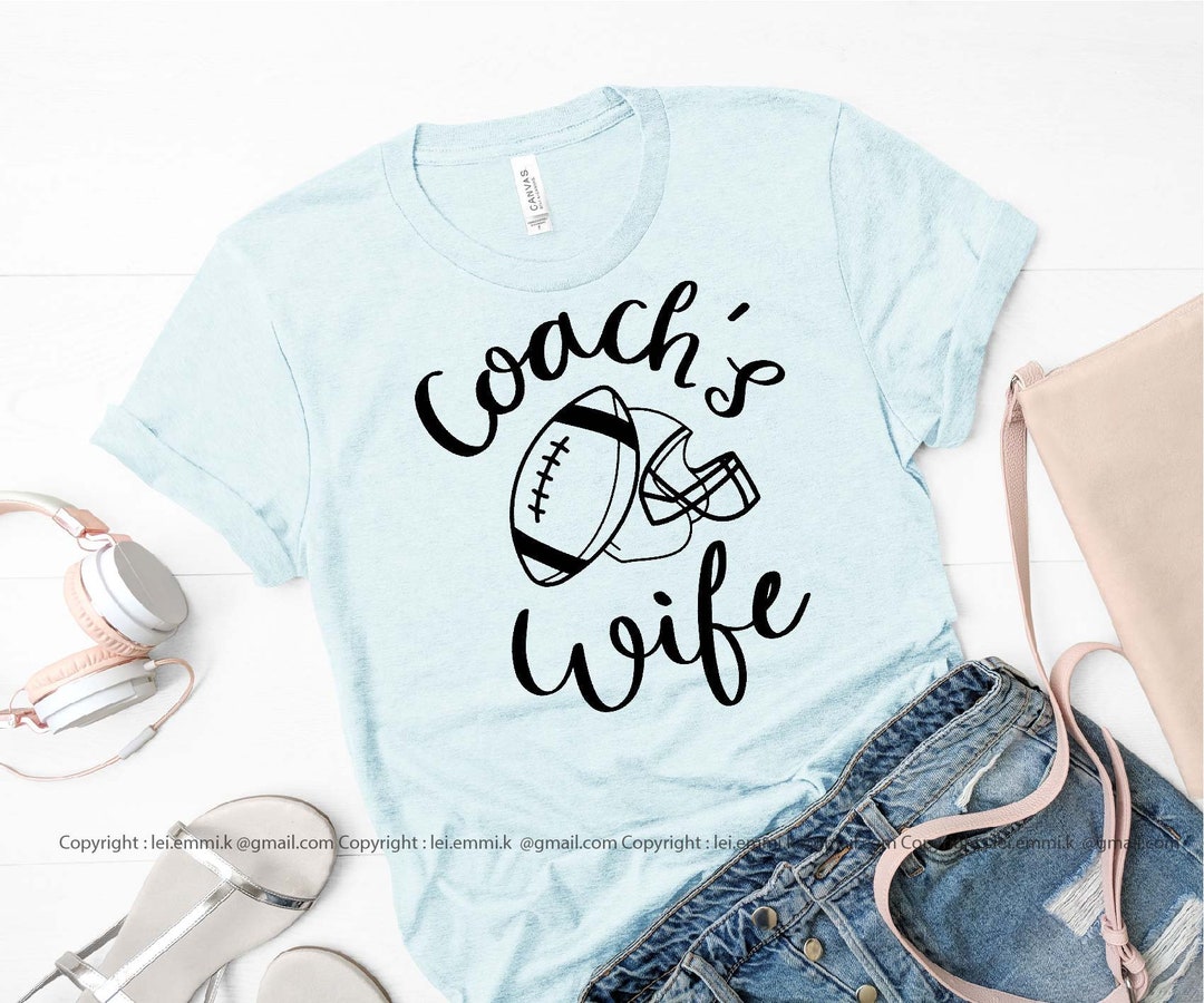 Football Coach Wife Svg Cut File for Cricut and Cameo - Etsy
