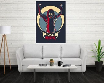 Rick and morty poster | Etsy