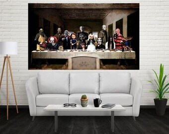 Horror poster | Etsy