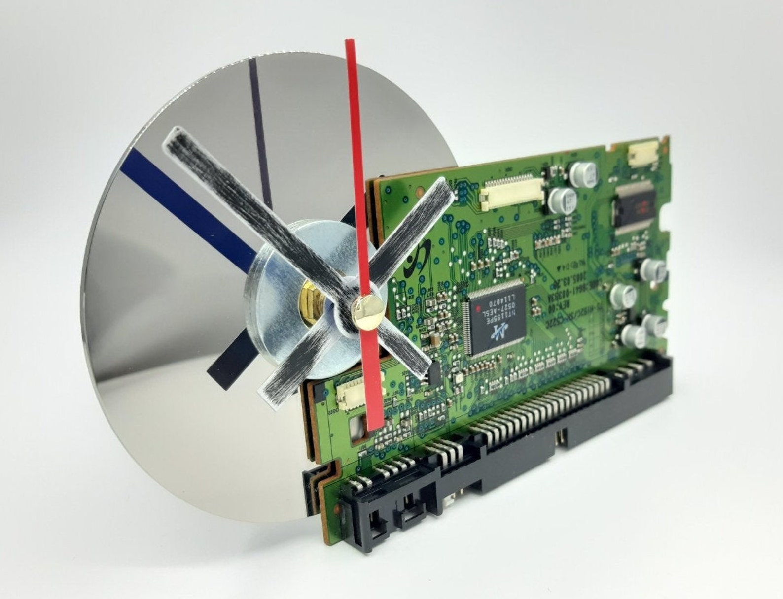 Office Desk Accessory Computer Clock Tech Gift Gift for | Etsy