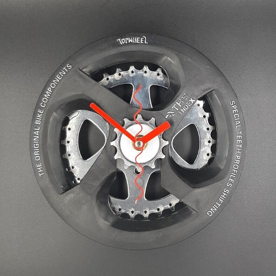 Bike Clock for the Wall Bike Gear Clock Cyclist Gift | Etsy