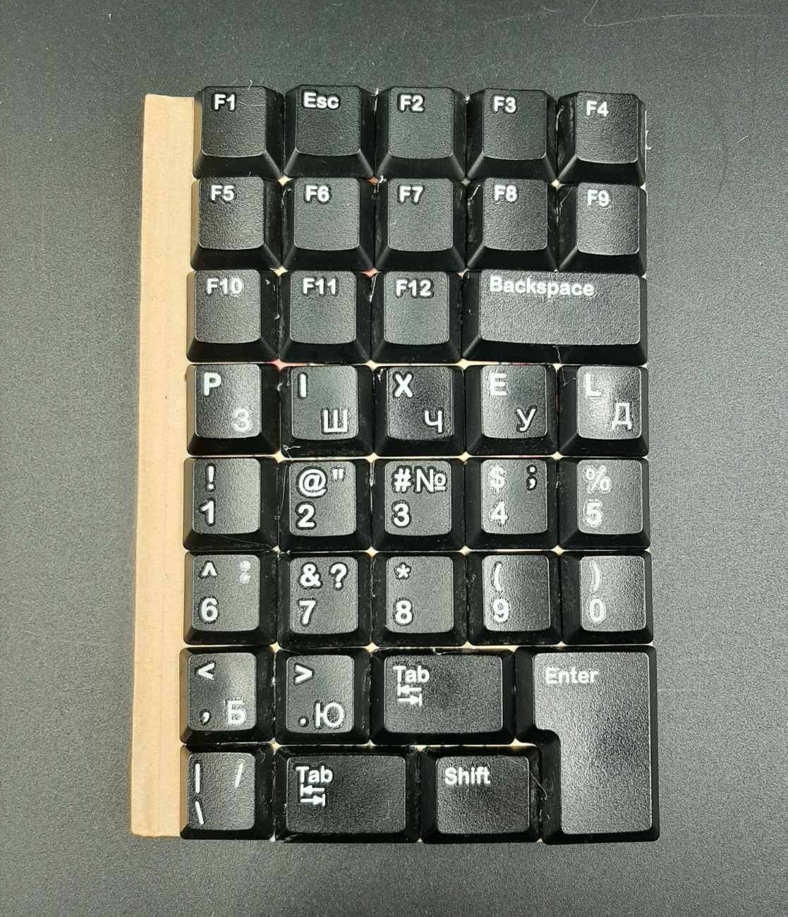Notebook With Recycled Keyboard Tech Accessories Gift Geek ...