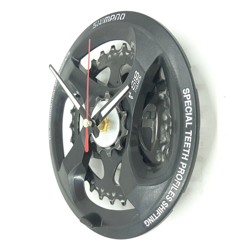 Bike wall clock Bike gear clock Gift for cyclist gift for | Etsy