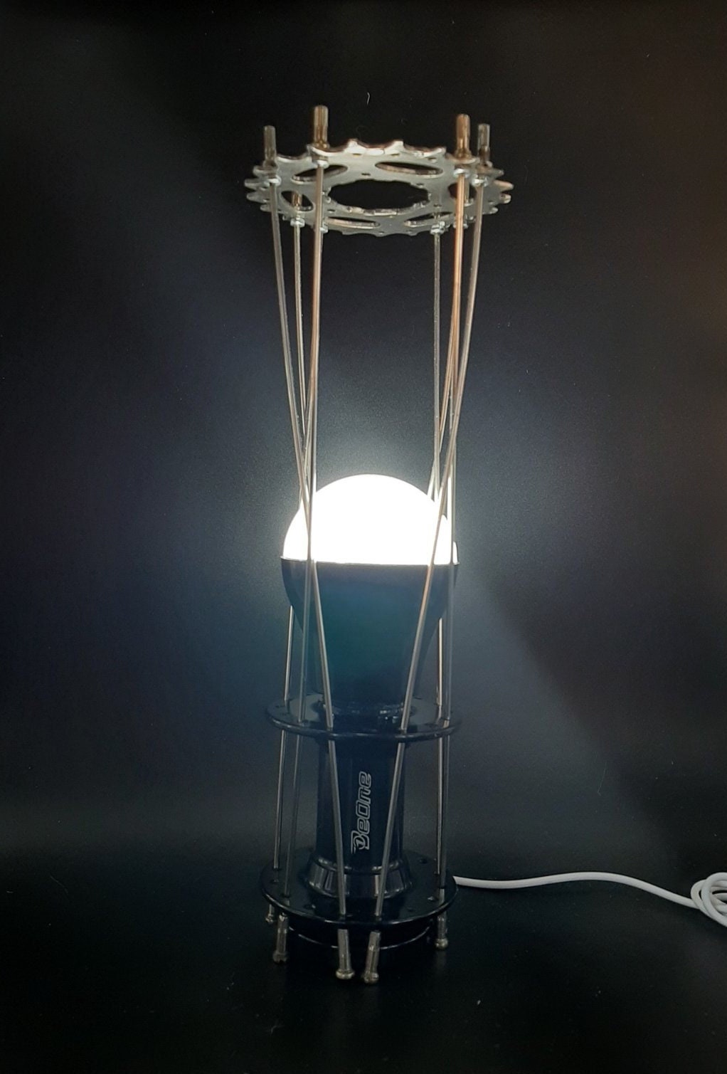 Bicycle Lamp Desk Lamp Cyclist Gift Boyfriend Gift - Etsy
