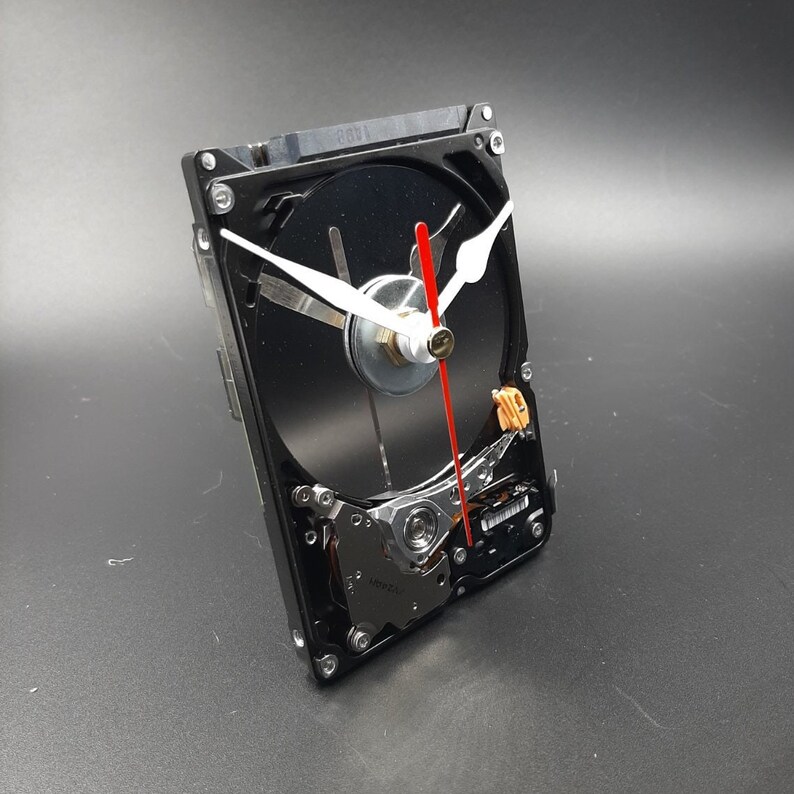 Hard Drive Clock Floppy Disk Unique Desk Clock Computer - Etsy