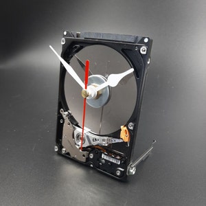 Hard Drive Clock Floppy Disk Unique Desk Clock Computer - Etsy