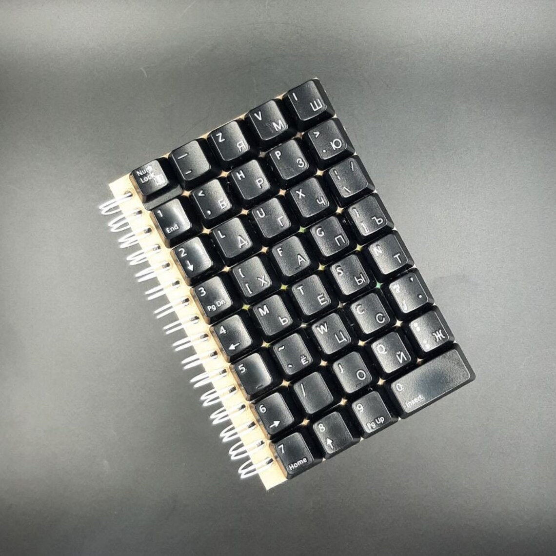 Notepad With Recycled Keyboard Personalization Journal | Etsy