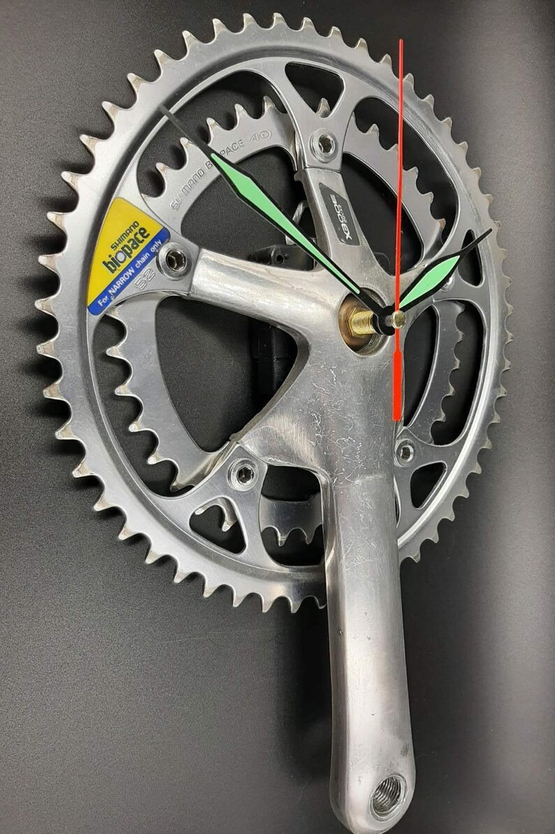 Bike Wall Clock Bike Gear Clock Gift for Cyclist Gift for - Etsy
