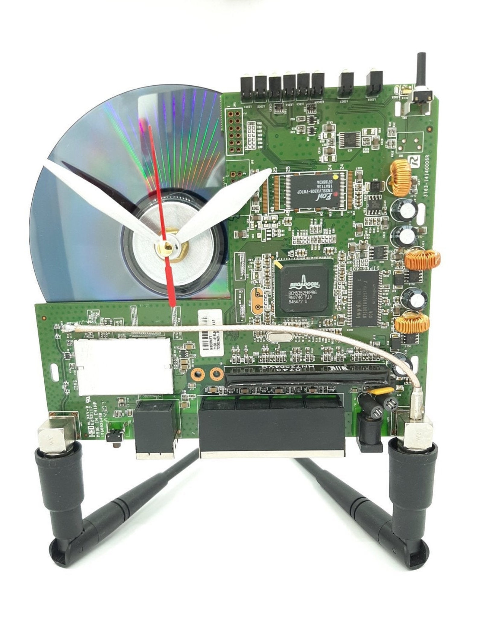 Gift Geek Desk Clock Technical Gift Office Clock Gift | Etsy