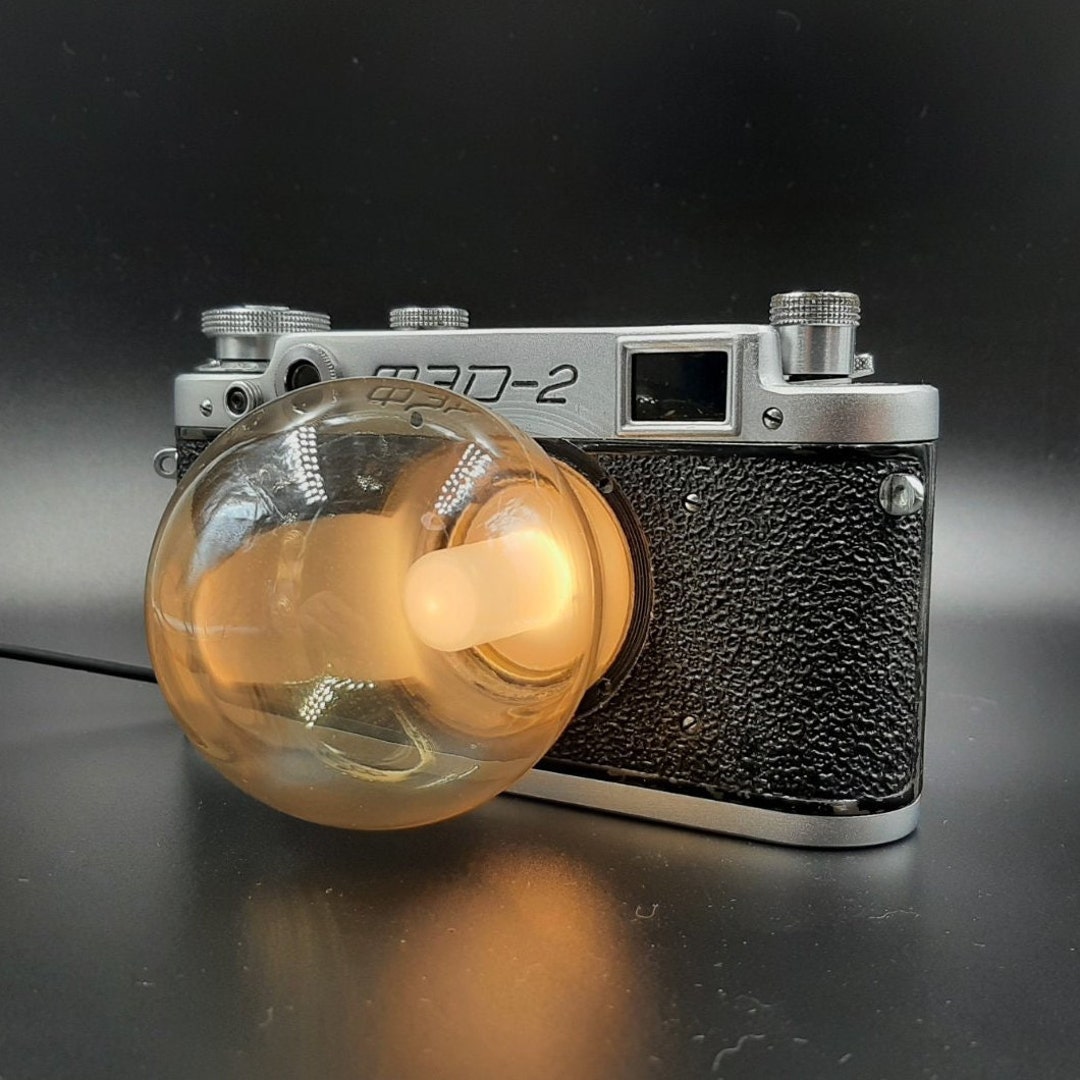 Retro Camera Lamp, Vintage Lamp, Photographer Gift, Christmas ...