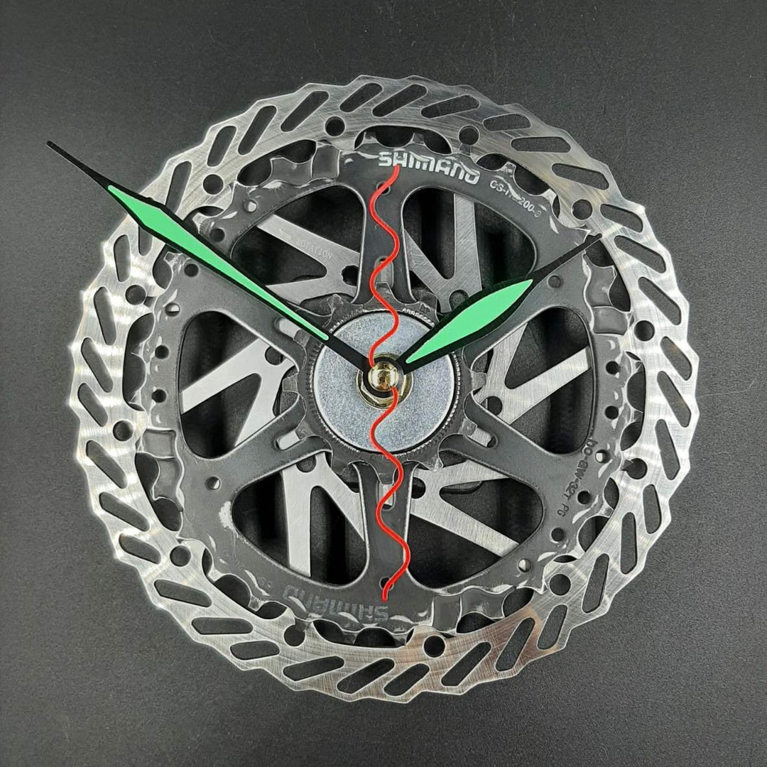 Bicycle Clock, Unique Steampunk Decor, Handmade Clock, Bike Parts Clock ...