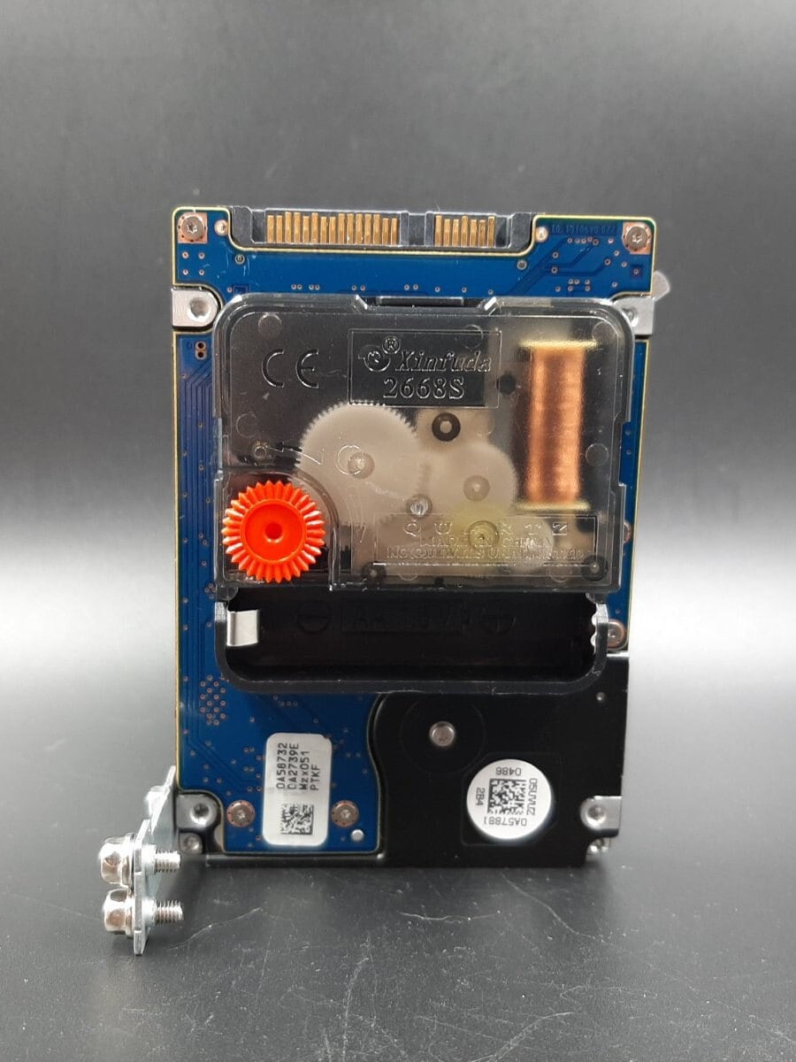 Hard Drive Clock, Floppy Drive Clock, Desk Clock, Office Desk Accessory ...