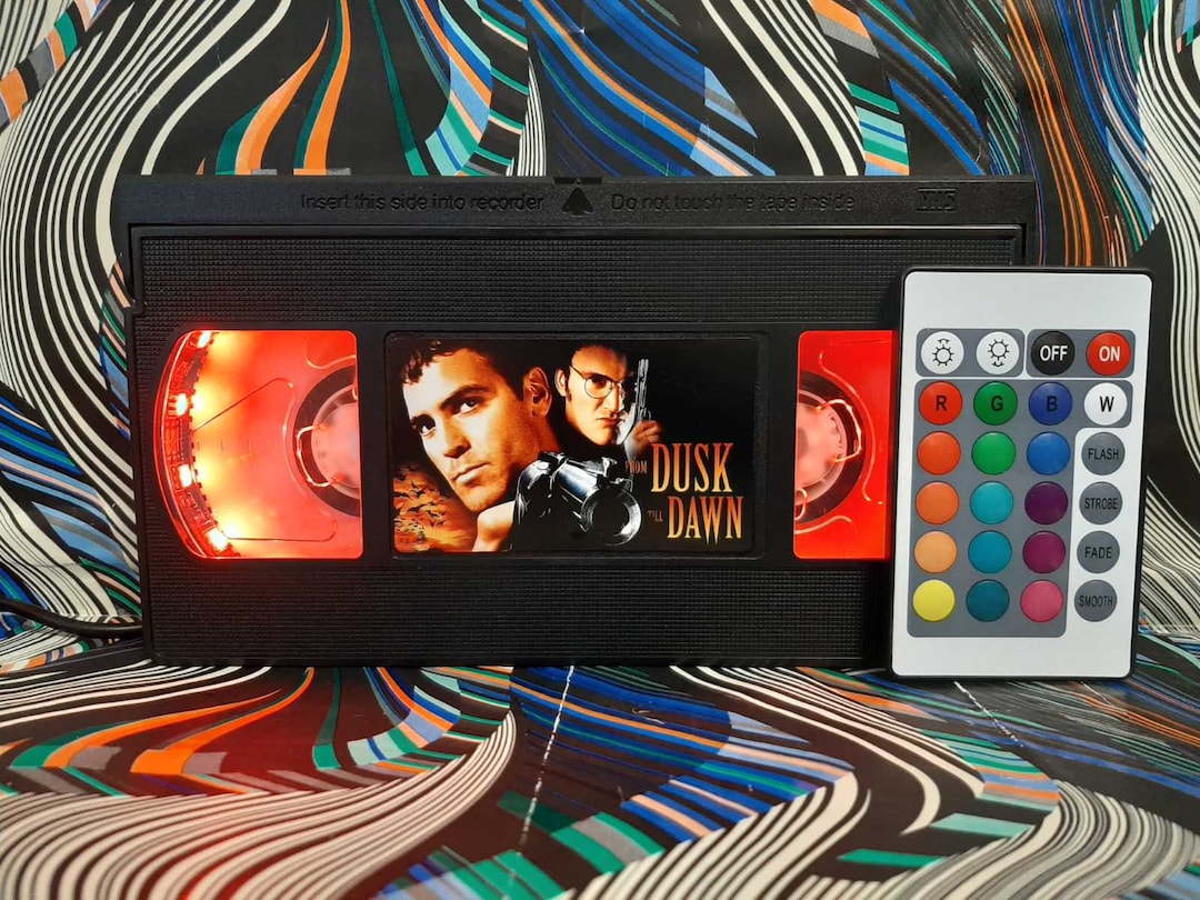 Retro VHS Lamp VHS Tapes 70s 80s 90s Christmas - Etsy