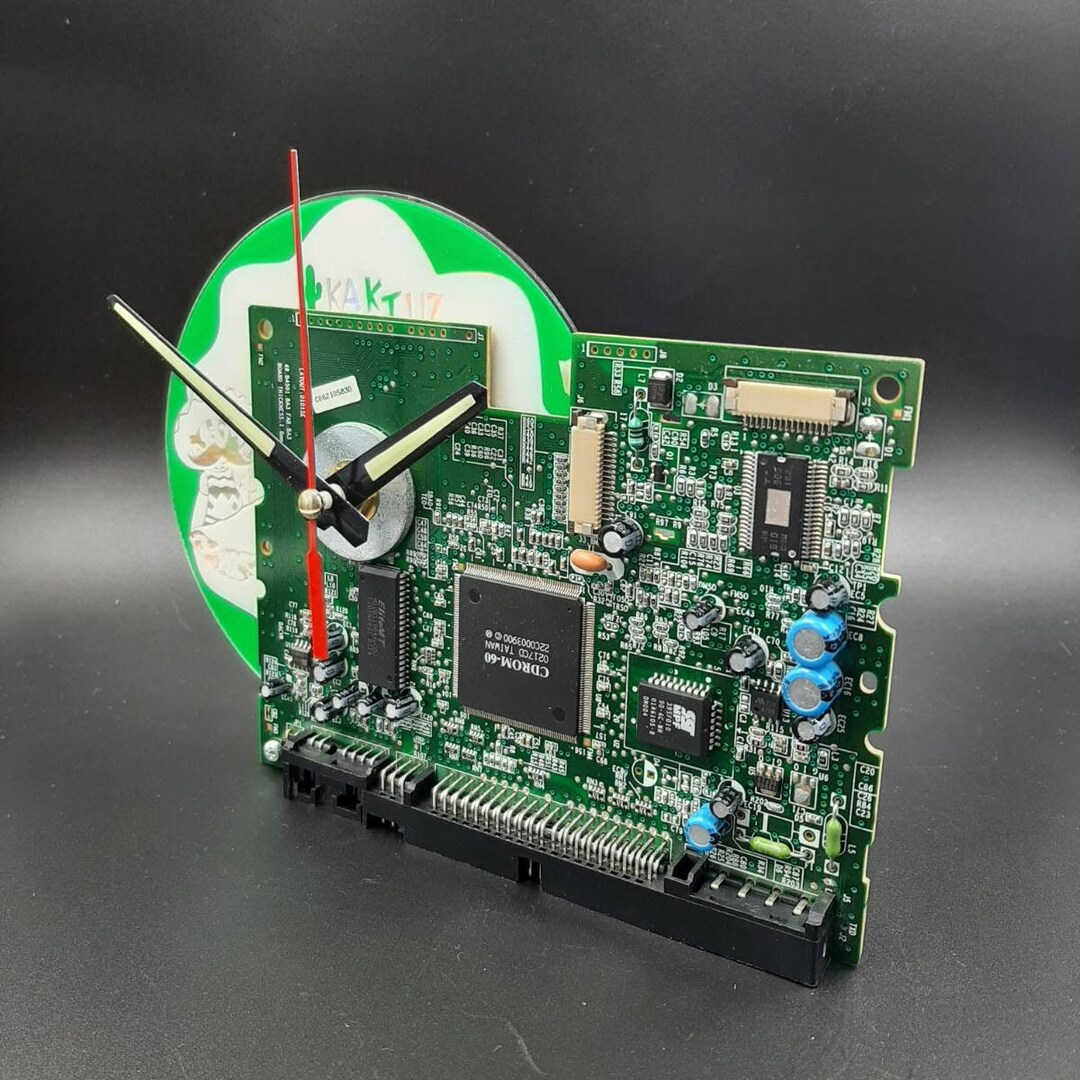 Gift for Geek Computer Clock Office Desk Accessory Unique - Etsy